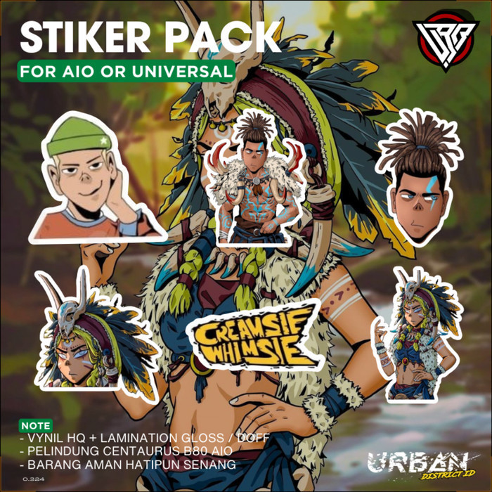 Jual Stiker / Sticker Pack AIO ALL IN ONE VP Brand Part 1 by Ultimate ...
