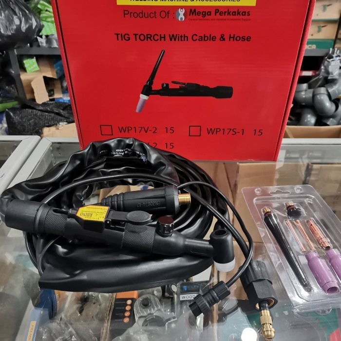 Jual Stang las tig torch RHINO WP 26 tang las argon wp 26V-2 | Shopee Indonesia