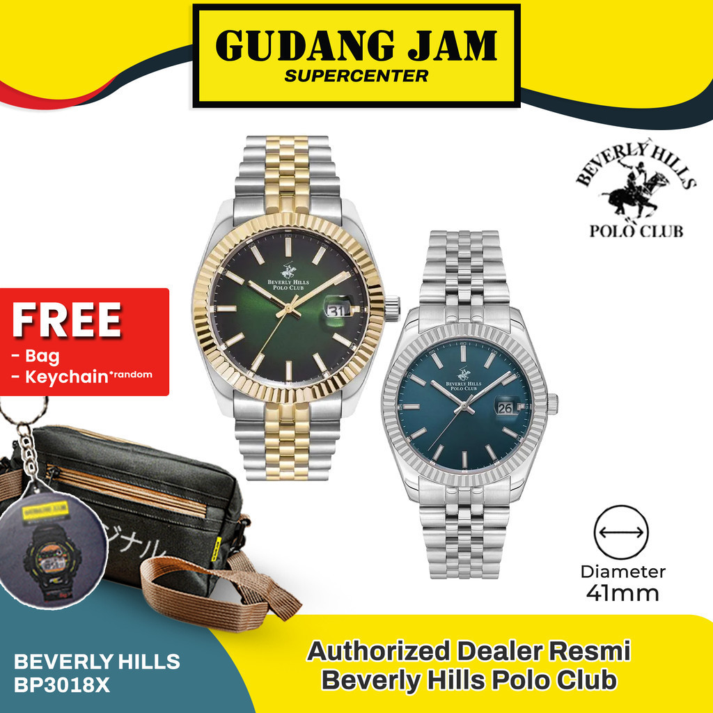 Jual Jam Tangan Pria Beverly Hills Polo Club BP3018X | Shopee Indonesia