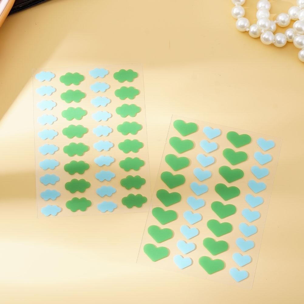 Jual 36pcs/sheet Blue Green Acne Patch With Tea Tree Salicylic Acid ...