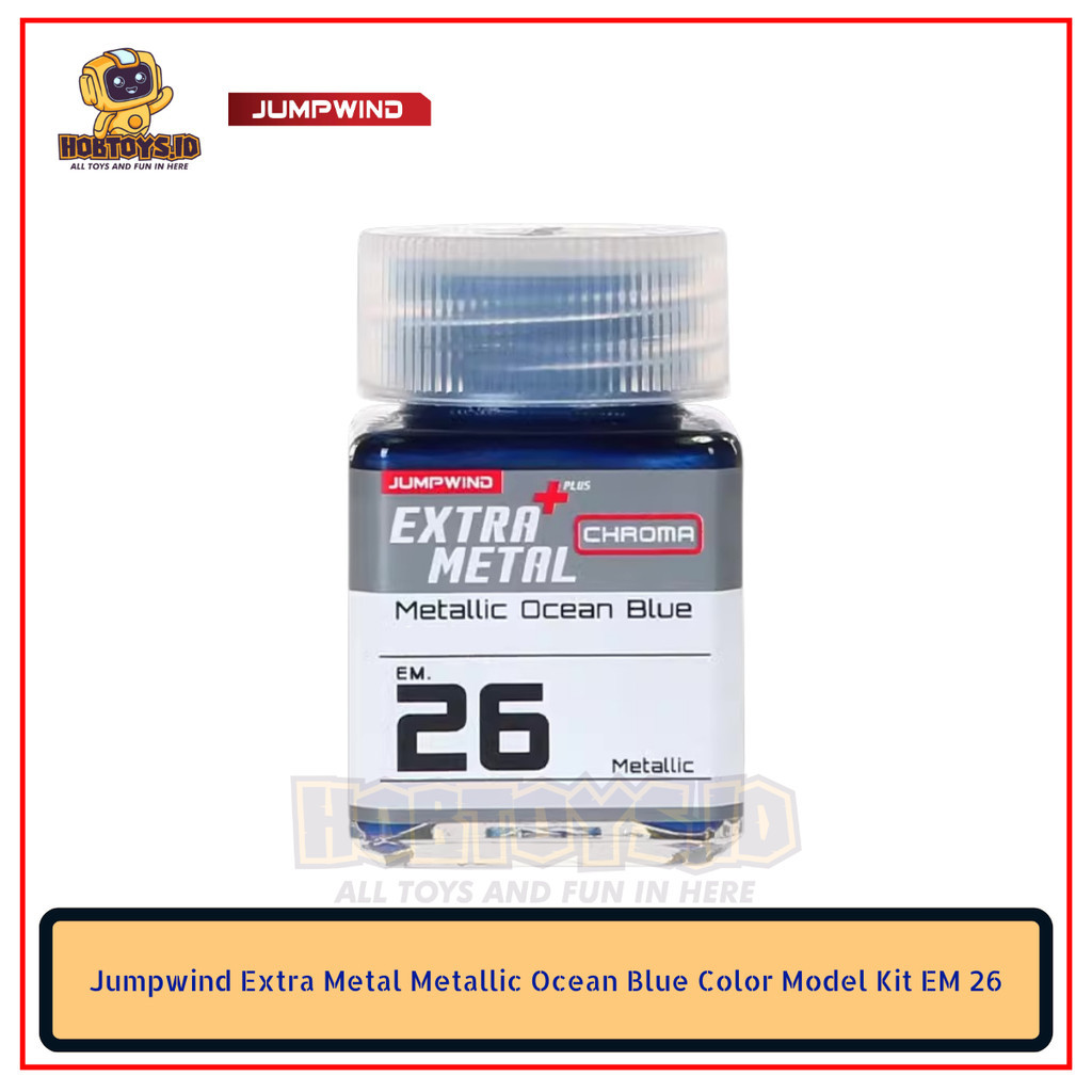 Jual Jumpwind Extra Metal Metallic Ocean Blue Color Model Kit EM 26 ...