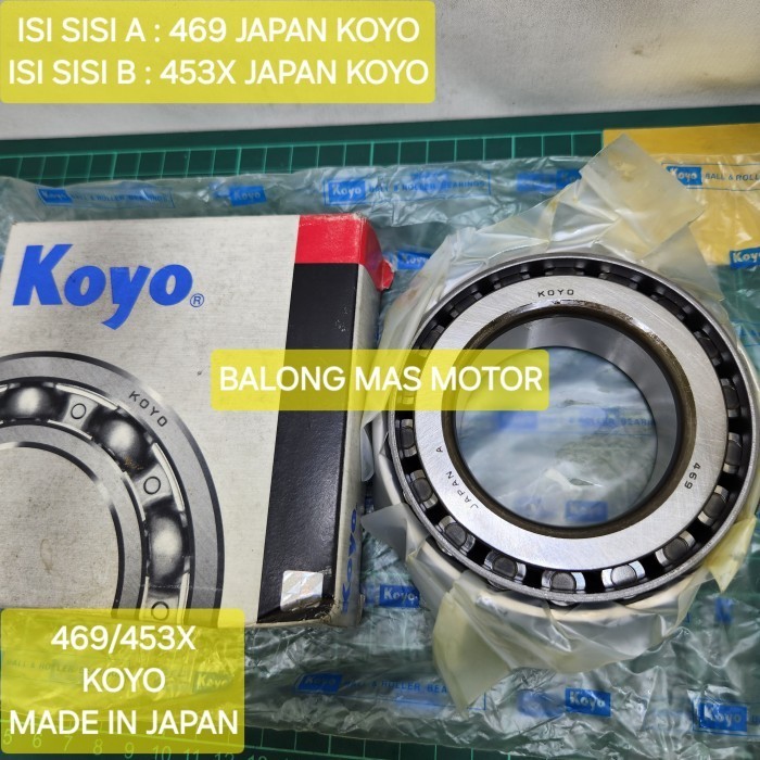 Jual BEARING MOBIL LAKER 469/453X KOYO MADE IN JAPAN ( 469 JAPAN KOYO ...
