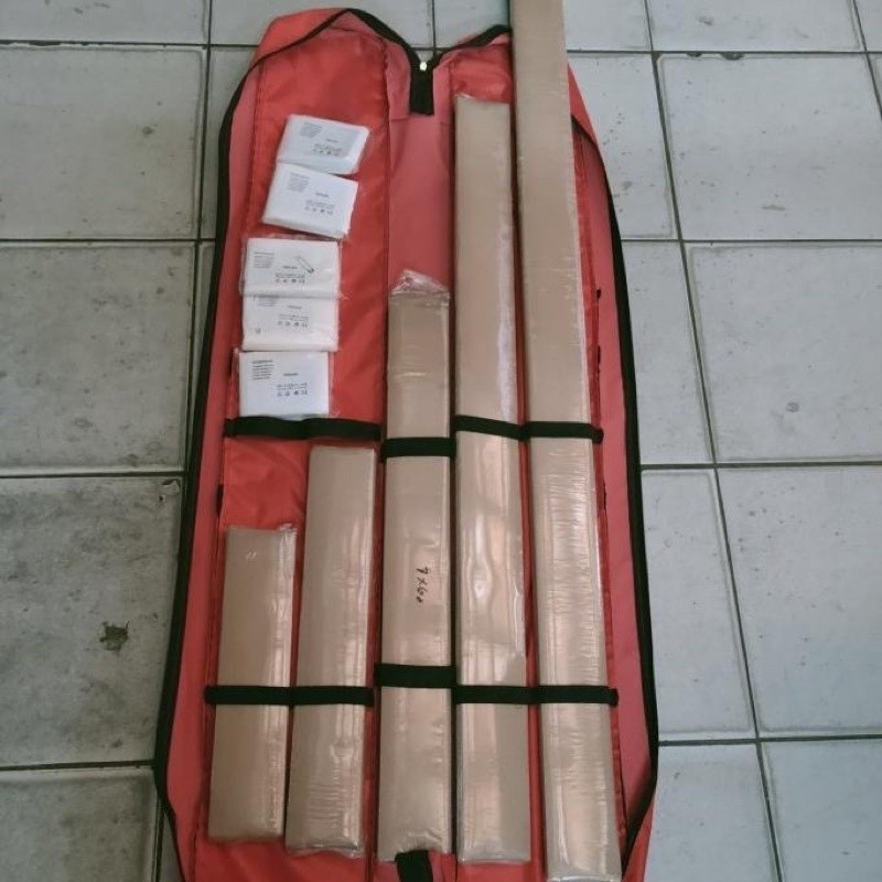 Jual spalk set / bidai kayu + 5 kain mitela | Shopee Indonesia