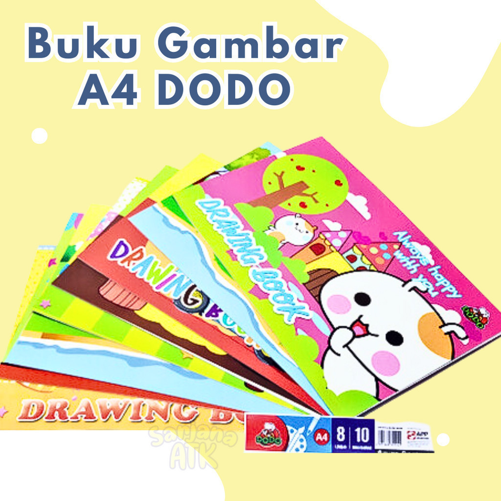 Jual Buku Gambar Drawing Book A4 DODO / Drawing Book DODO | Shopee ...