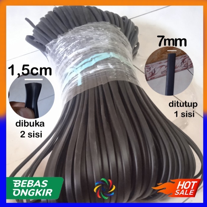 Jual Karet Lis List Panel 7mm Besi Kayu Sudut Furniture | Shopee Indonesia