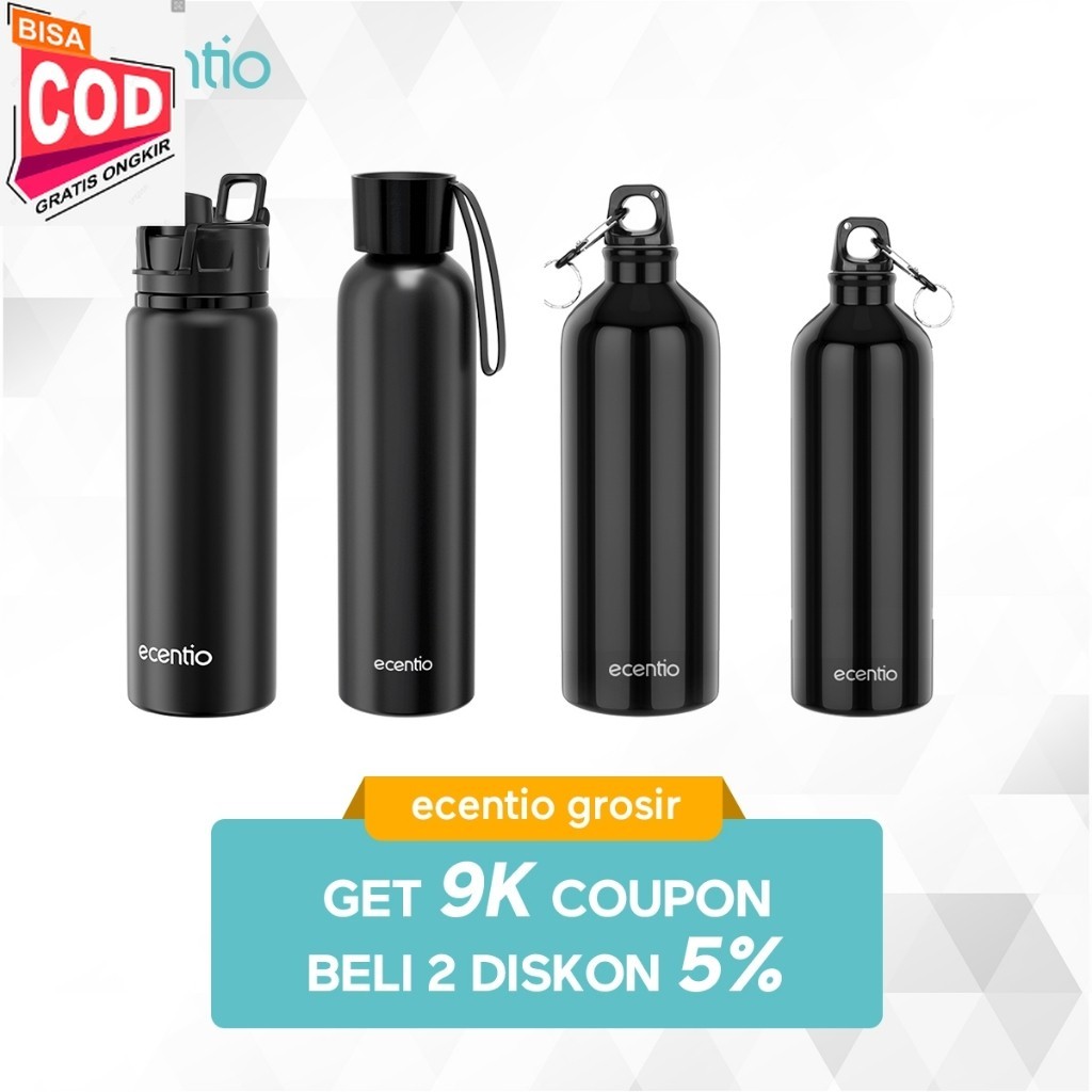 Jual ecentio Botol Air bicycle botol minum 615ML/750ML/1000ML Tumbler Sports Botol minum ...
