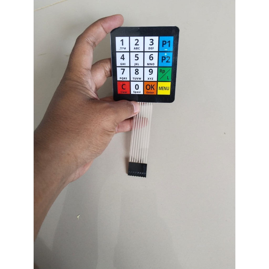 Jual Matrik Keypad Tombol Pom Mini Kipet Standar Pertamini Custom ...