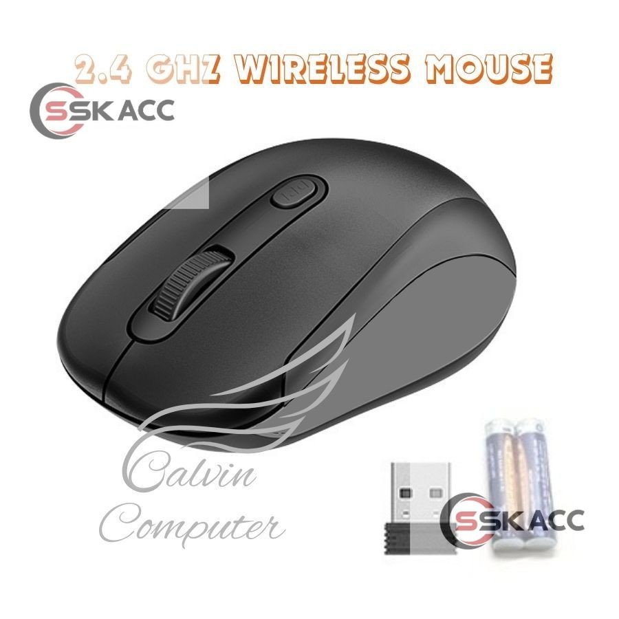 Jual Mouse Wireless 2.4GHz Untuk PC Laptop / 2.4GHz Wireless Mouse ...