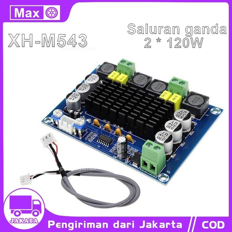 Jual XH-M139/XH-M543/XH-M542/XH-A232 KIT AMPLI CLASS D TPA3116D2 2 X ...