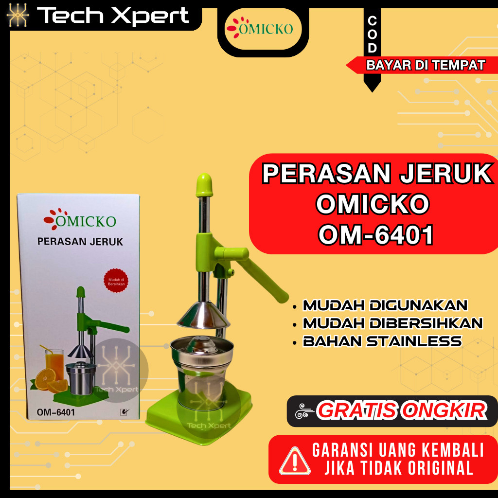 Jual PERASAN JERUK STAINLESS I ALAT PERAS BUAH JERUK OMICKO OM-6401 I ...