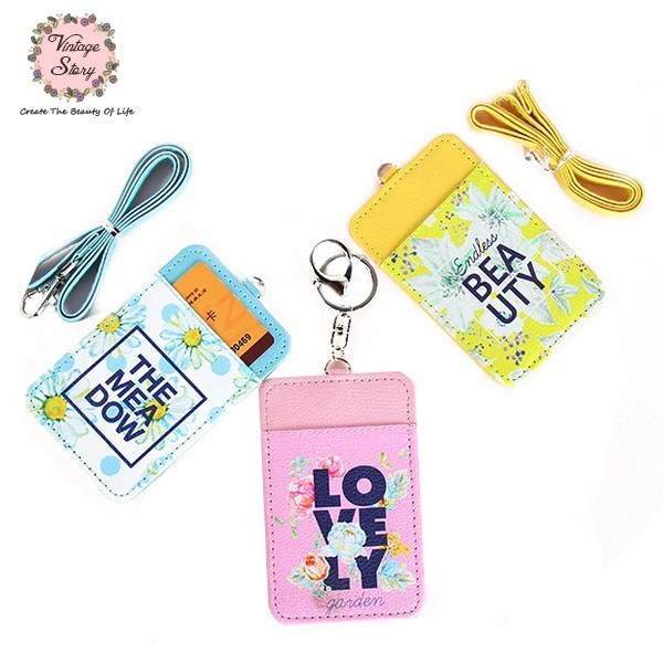 Jual Tempat Simpan Kartu ID Card KTP Case Motif Kartun | Shopee Indonesia