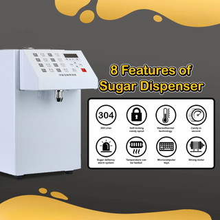 Jual Mesin Penakar Takar Sirup Gula Cair Fructose Syrup Sugar Dispenser ...