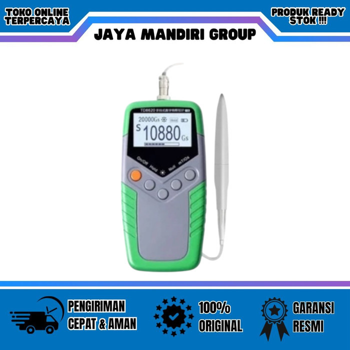 Jual Tesla Gauss Magnet Meter TD8620 Flux Tester TD-8620 Magnetic Field ...