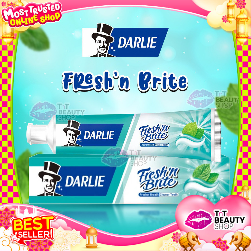 Jual Darlie Toothpaste Fresh & Brite 140g | TnT Beauty Shop | Shopee ...