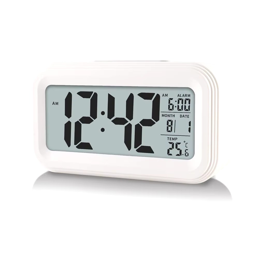 Jual LED Digital Alarm Clock Multifunction Electronic Backlight Table ...