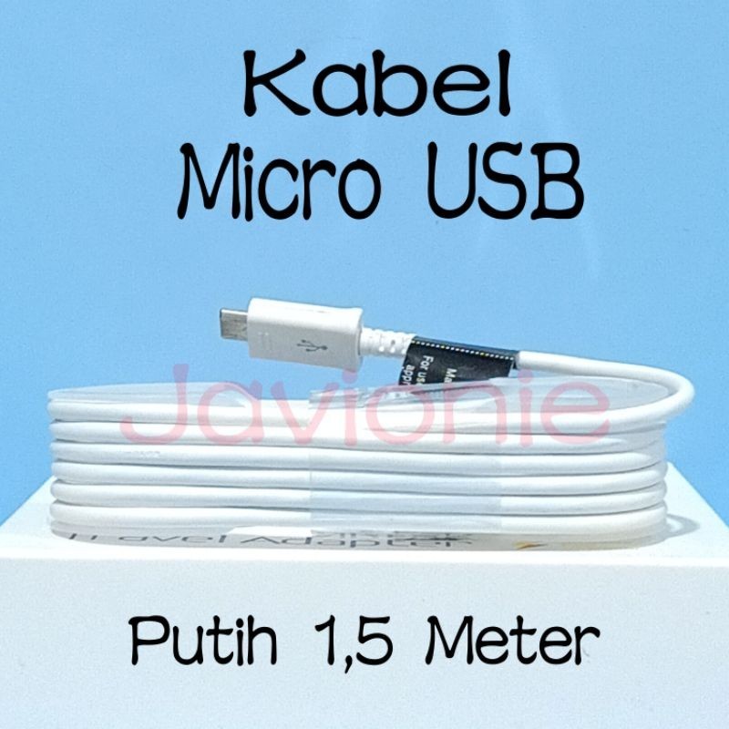Jual Kabel Data Charger Casan Cas Samsung J1 J2 J3 J4 J4+ J5 J6 J6+ J7 J8 J8+ A01 A02 A03 A6 A6 ...