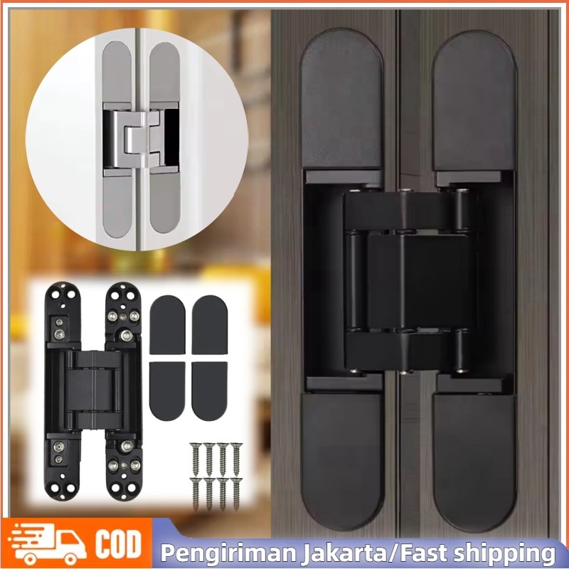 Jual RHAAST Door Hinge Invisible Hidden/ Engsel pintu Tanam / Invisible ...