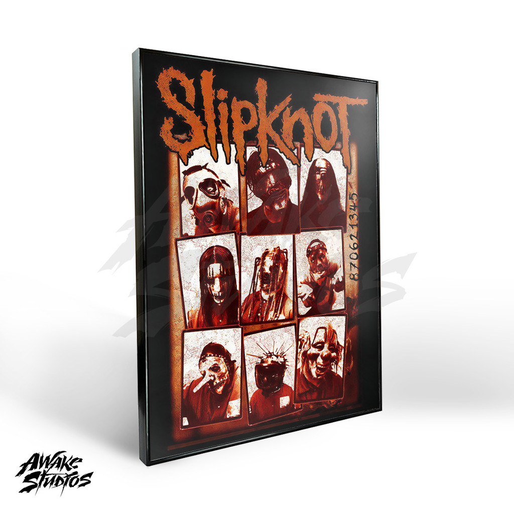 Jual Poster Frame Band Slipknot - Frameblock | Shopee Indonesia