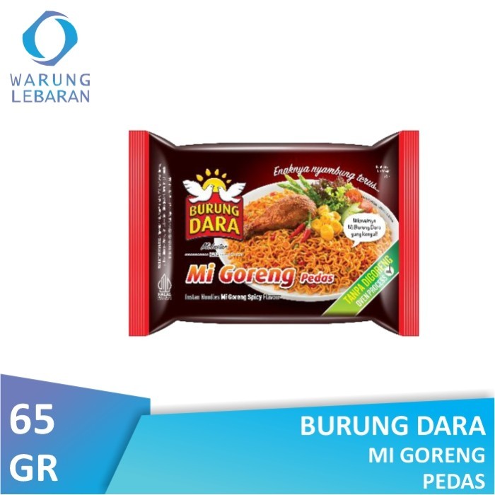 Jual Burung Dara Mi Goreng Pedas 65gr | Shopee Indonesia
