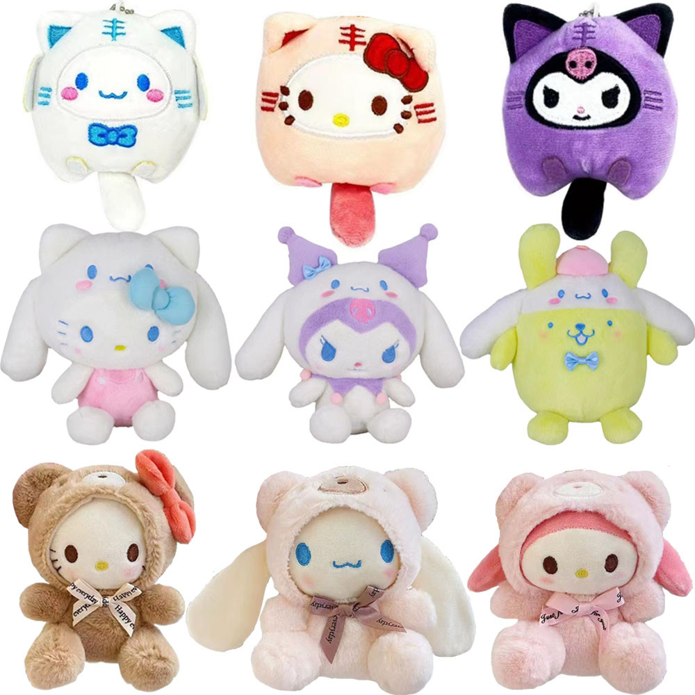 Jual Sanrio Plush Toys Kawaii Hello Kitty Plushie Cinnamoroll Room ...