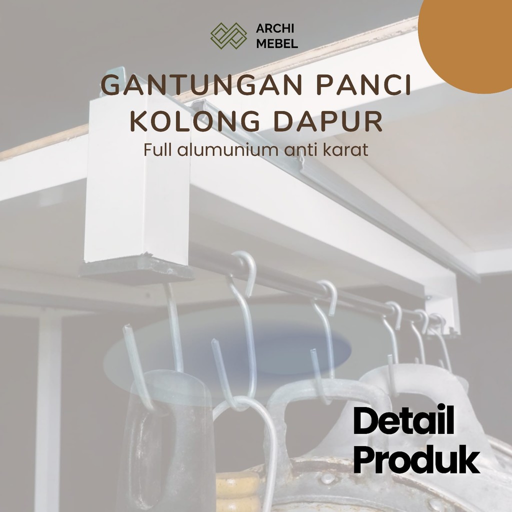 Jual PAKET Set Rel Laci Huben Gantungan Paku Pancing Besi Rak Kolong ...