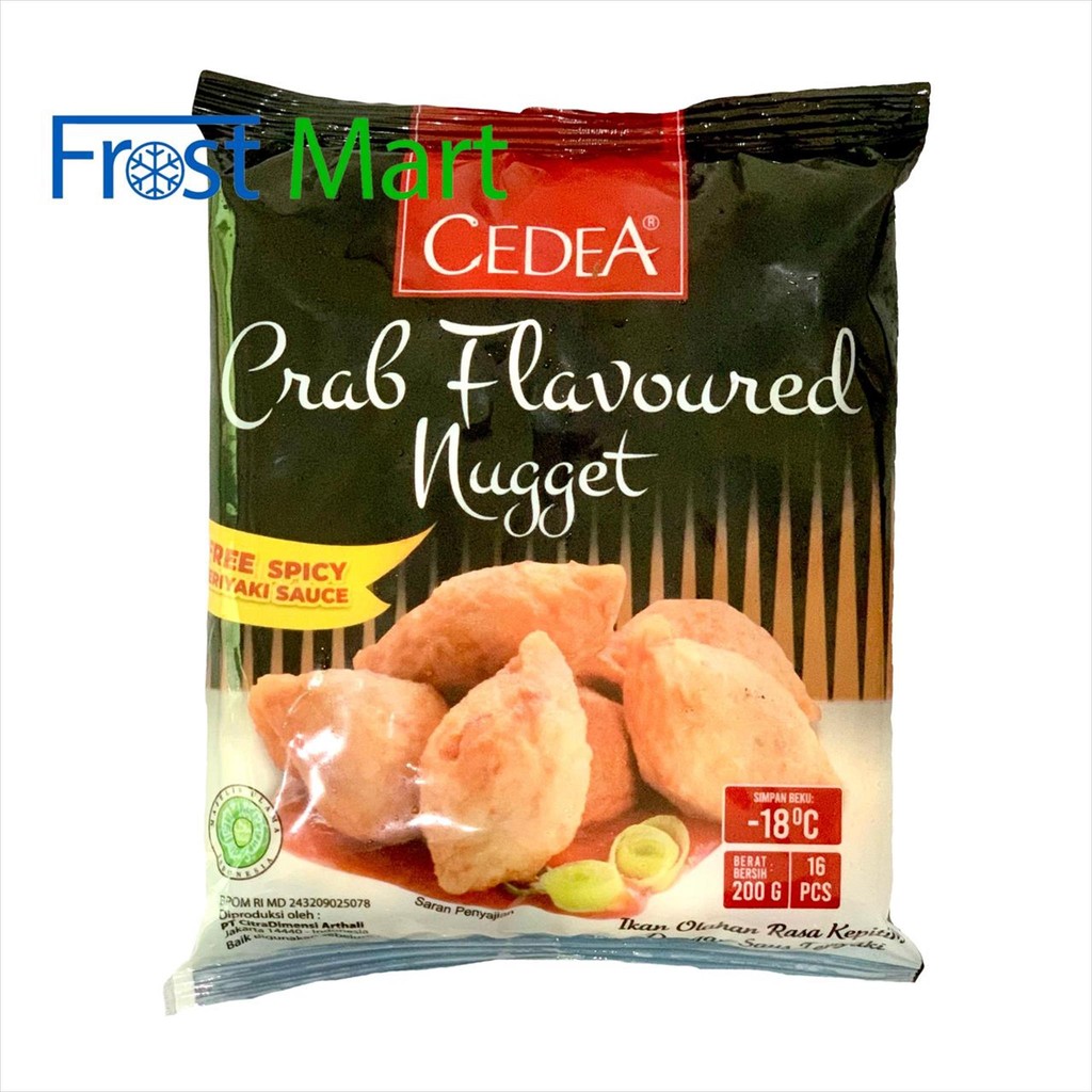 Jual Crab Nugget Cedea Nugget Kepiting 200Gr | Shopee Indonesia