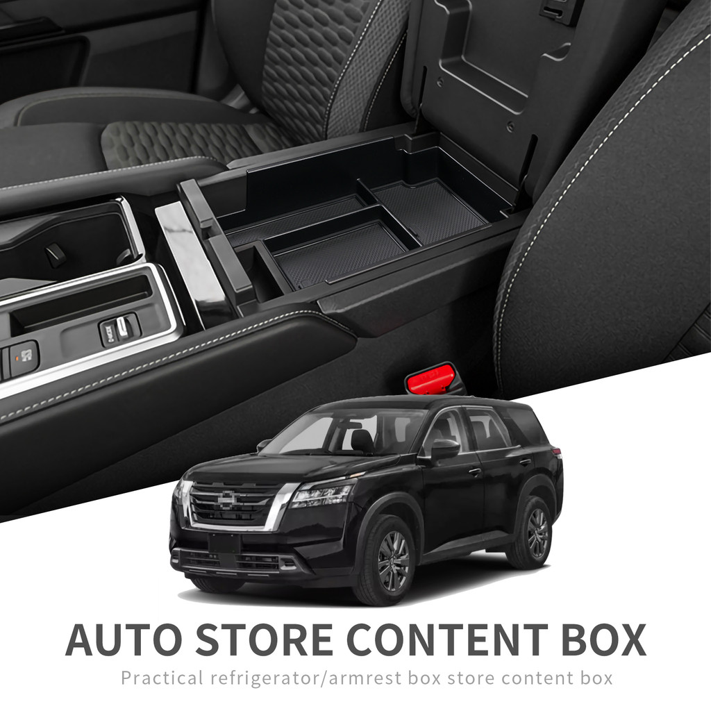 Jual Smabee Car Armrest Box Storage for Nissan Pathfinder Center ...