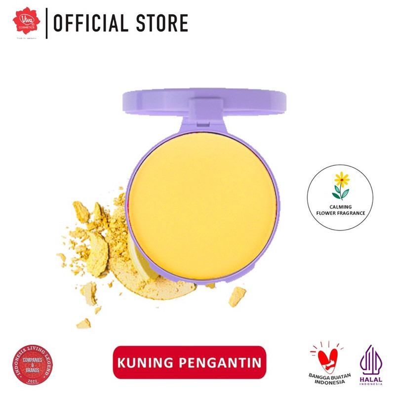 Jual VIVA COMPACT POWDER 19GR | Shopee Indonesia