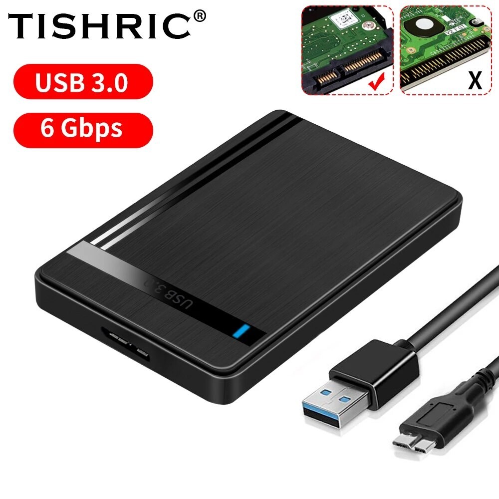Jual TISHRIC Hard Disk Enclosure HDD Case HD SSD Sata To Usb External ...