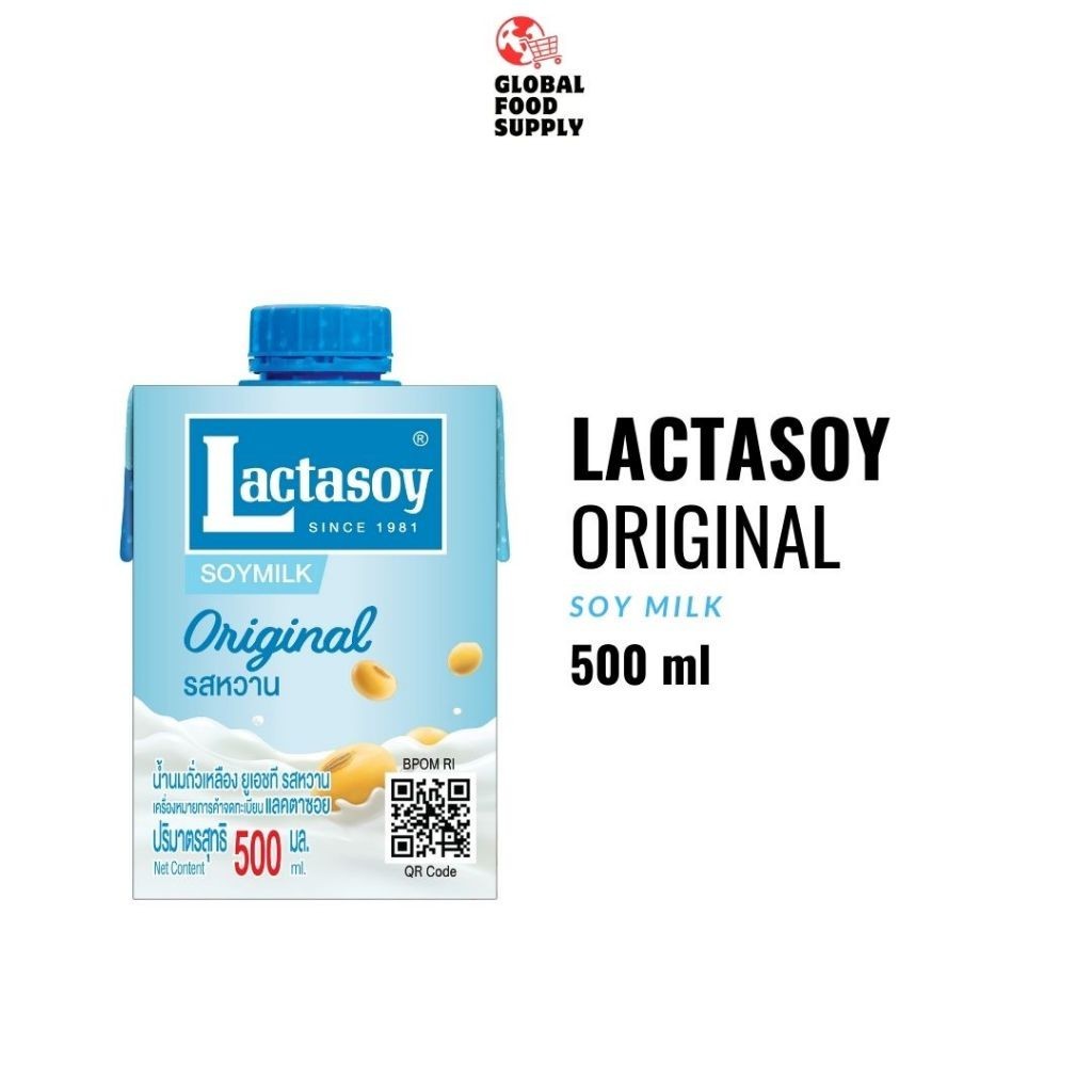 Jual Lactasoy Soy Milk Original 500 ml | Shopee Indonesia