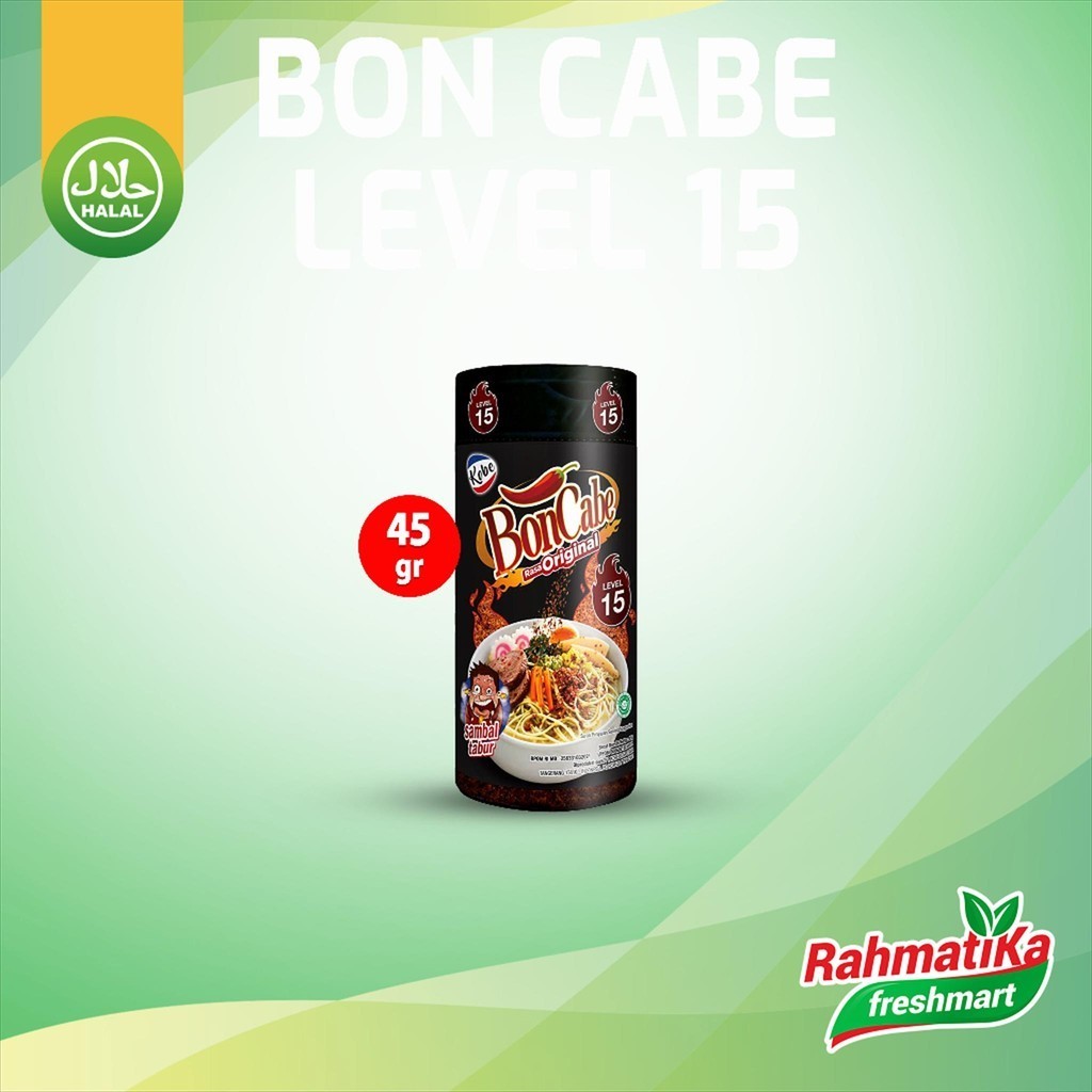 Jual Bon Cabe Original Level-15 / 45 gr (Btl) | Shopee Indonesia