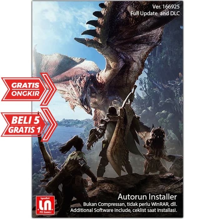 Jual Monster Hunter World - PC Game Adventure - Hijau - Download Langsung Play | Shopee Indonesia