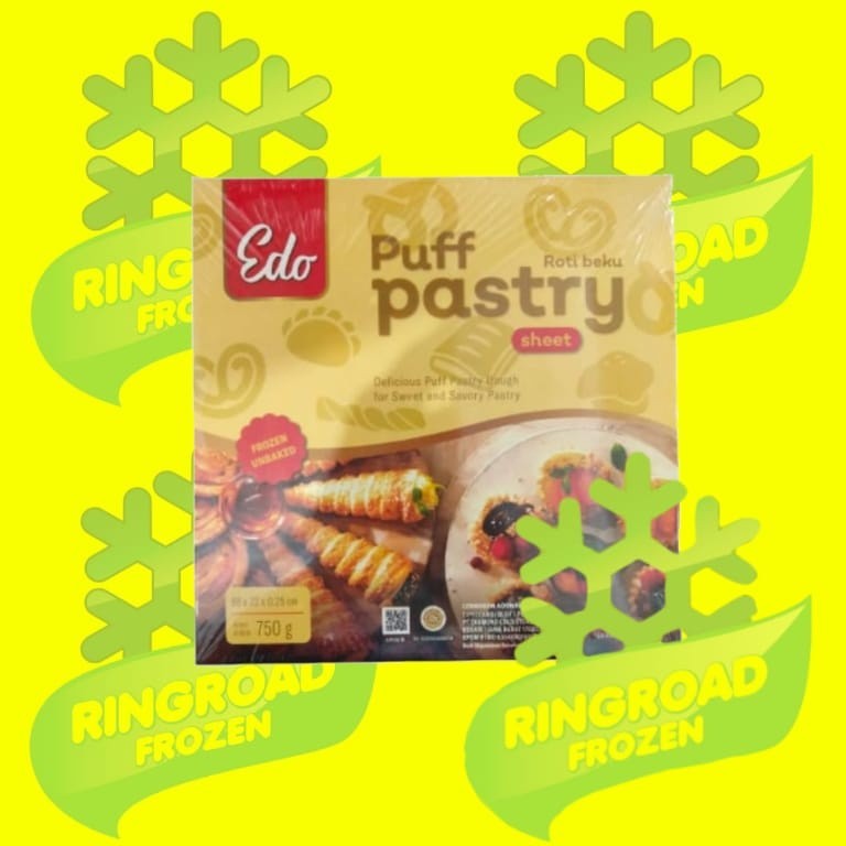Jual EDO PUFF PASTRY SHEET 750 GR - ROTI BEKU | Shopee Indonesia