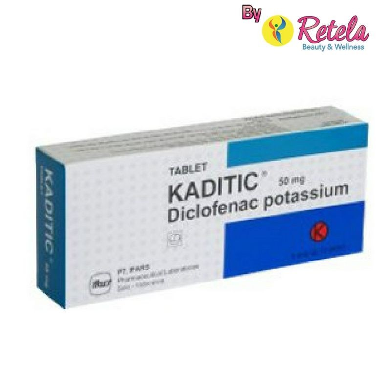 Jual KADITIC 50MG 1 STRIP 10 TABLET | Shopee Indonesia