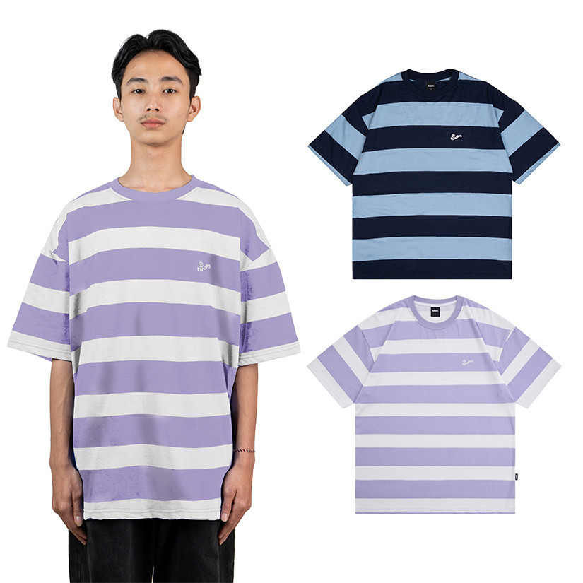 Jual NRDN Clothing Kaos Salur Oversize STRIPE BLOCK 2C | Shopee Indonesia