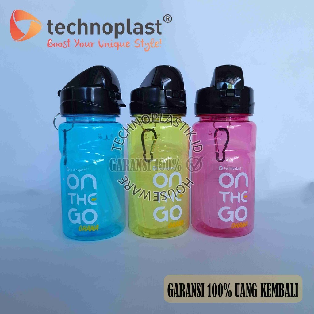 Jual TECHNOPLAST Botol Minum OnTheGo Infused / Botol Air Infuse Sport ...