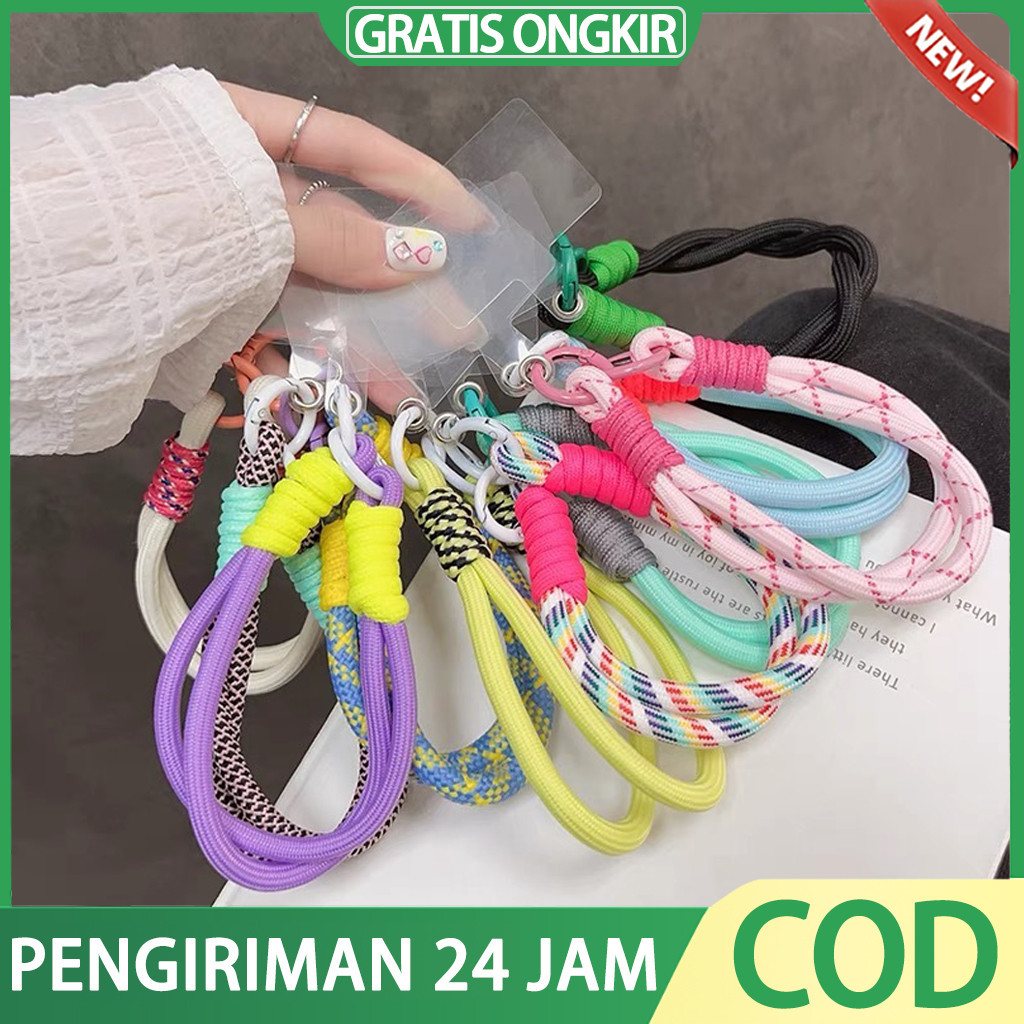 Jual Ponsel Lanyard Liontin Tali Phone String Gantungan Handphone tali ...