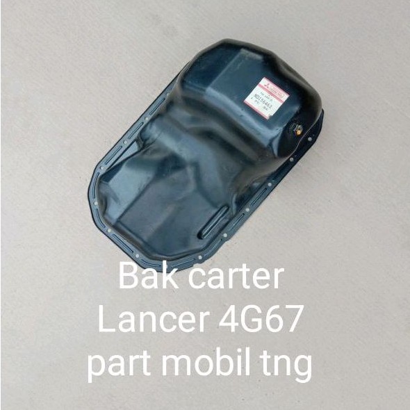 Jual Bak Carter Pan Oli Oil Mitsubishi Lancer Eterna Dohc MD156463 Ori ...
