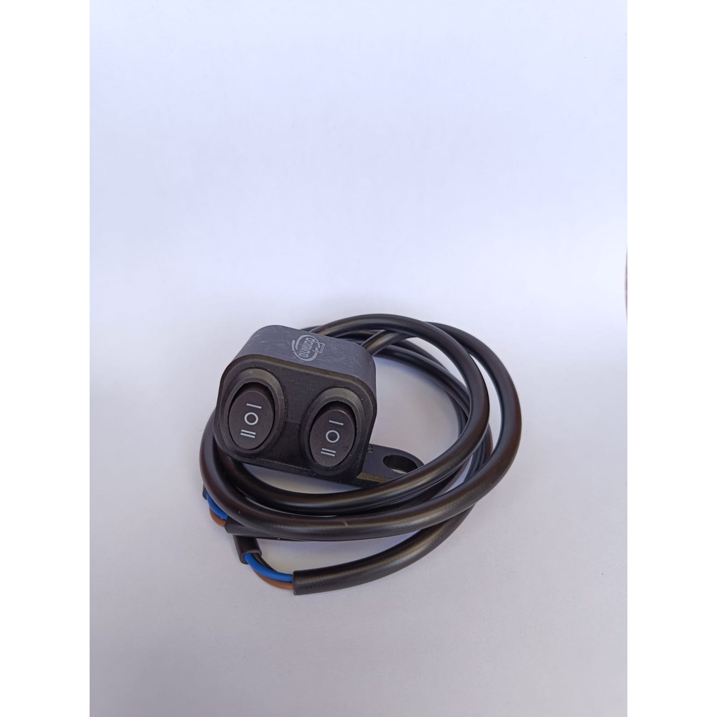 Jual Saklar Spion Domino 2 Tombol 3 Mode Bahan Full Besi | Saklar On ...
