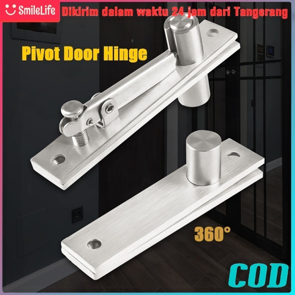 Jual Engsel Pivot/Engsel Pintu Ayun Stainless 360 Derajat Untuk Lantai ...