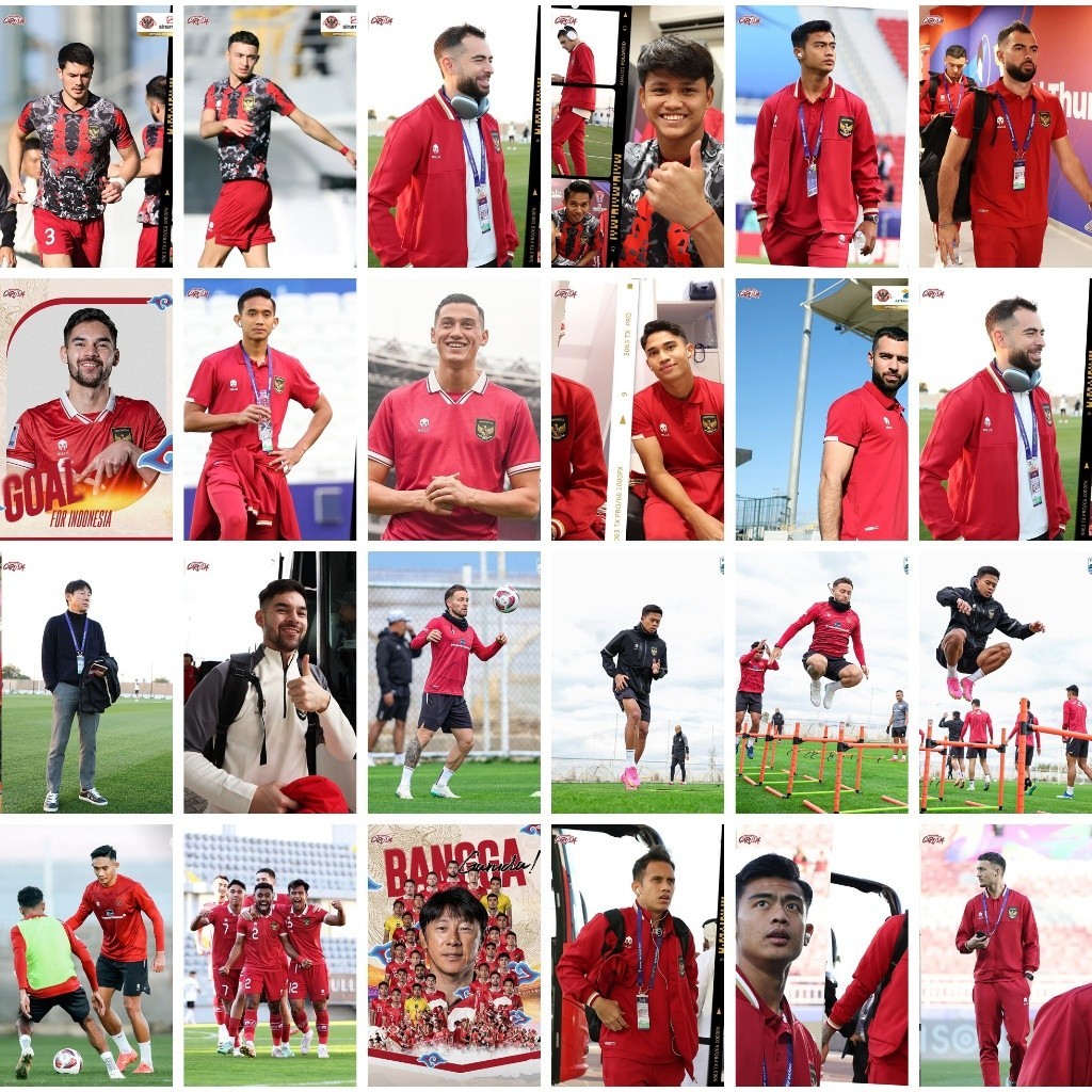 Jual Photocard Limited Edition Timnas Indonesia Senior isi 100 Pcs ...