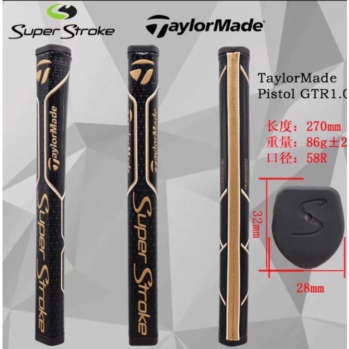 Jual PUTTER GRIP GOLF SUPER STROKE X TAYLORMADE PISTOL GTR | Shopee ...