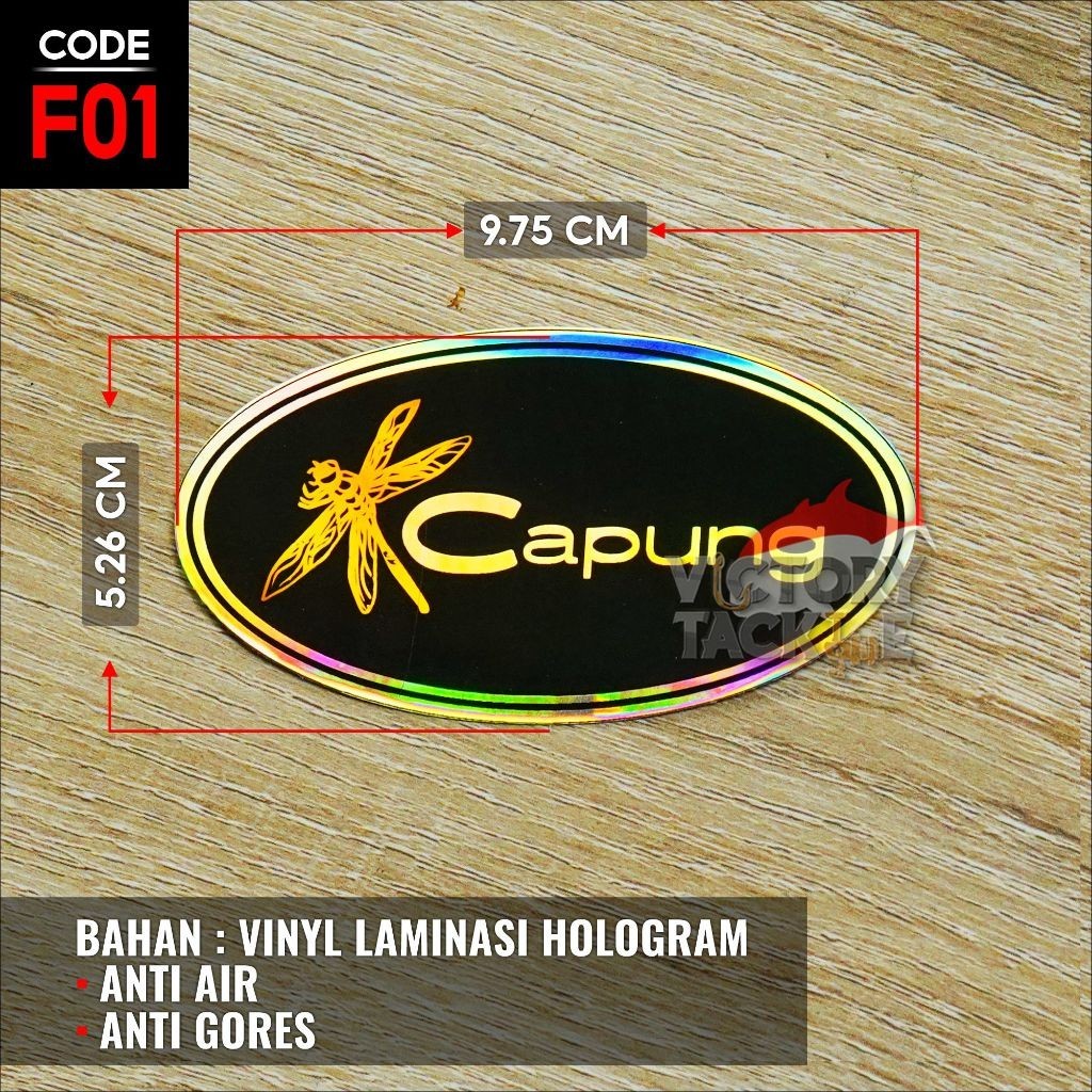 Jual Stiker Pancing Vinyl Anti Air dan Anti Gores - Label & Stiker ...