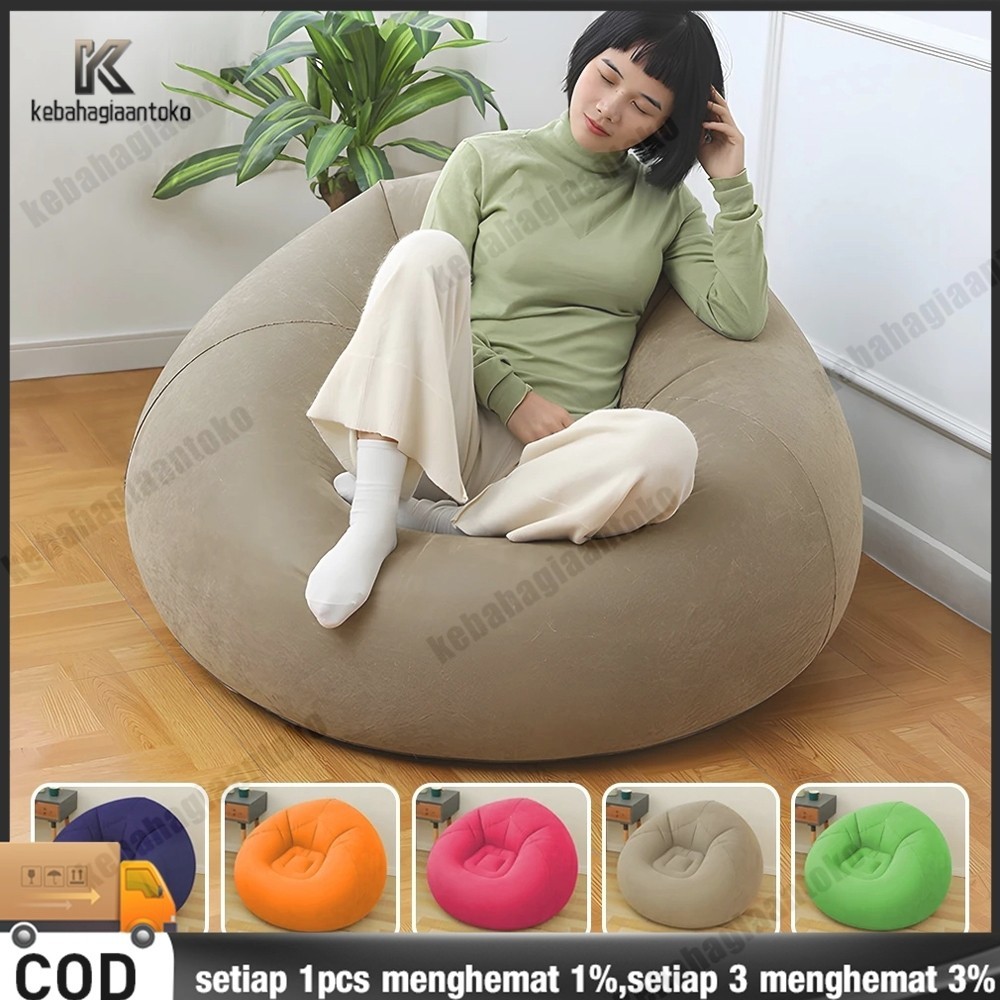Jual Bean Bag Dekorasi Rumah Kursi Tas Kacang Kursi Cuci Dicuci Kursi malas Ruang Tamu Sofa ...