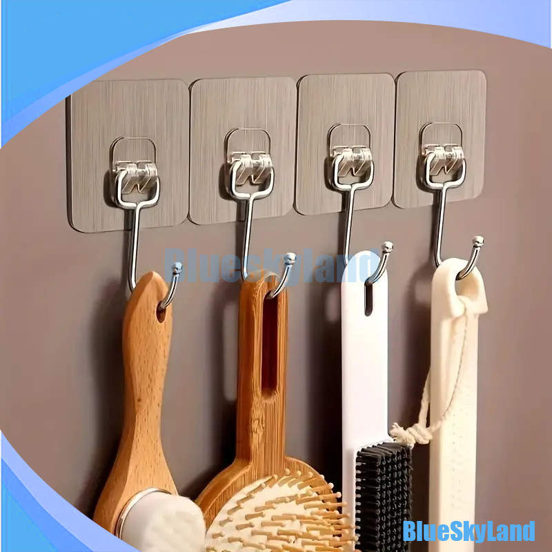 Jual 5PCS Magic Hook Tempel Ajaib Gantungan ajaib Hook perekat Hanger ...
