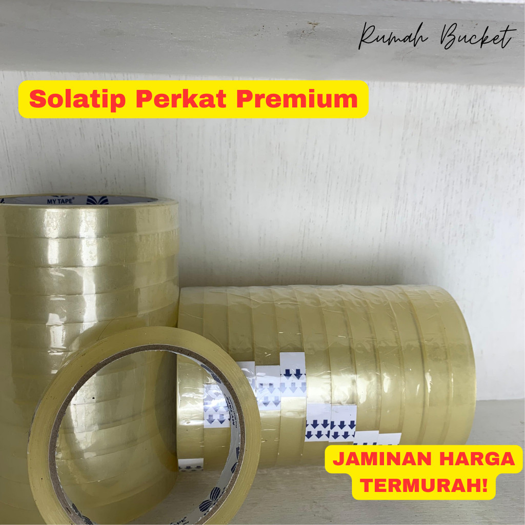 Jual Lakban Selotip 1/2 Inch / Solasi / Isolasi / Solatip Termurah ...