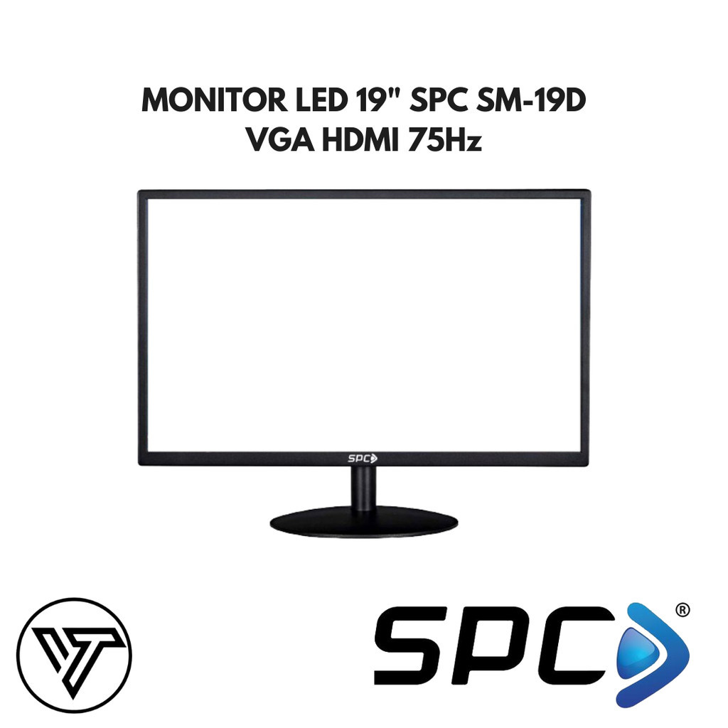 Jual MONITOR LED 19" I 19 Inch SPC SM-19D VGA HDMI 75Hz | Shopee Indonesia