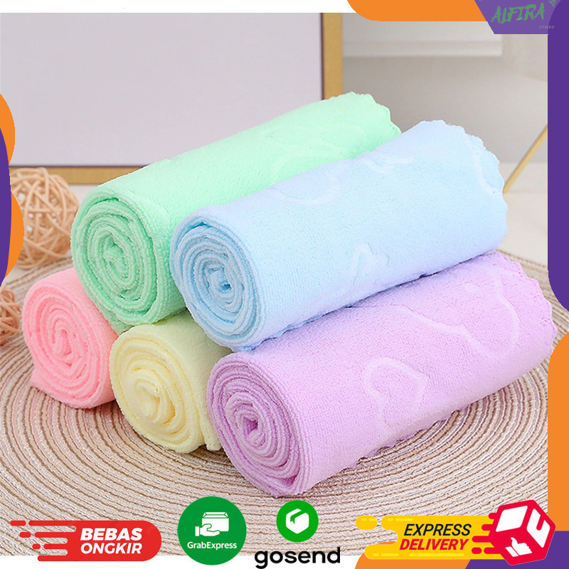 Jual Handuk Kecil Handuk Muka Face Towel Sapu tangan Murah Halus ...