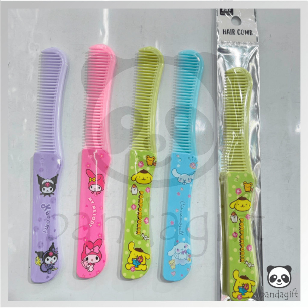 Jual SISIR LIPAT KARAKTER SANRIO PORTABLE / SISIR RAMBUT LIPAT KARAKTER ...