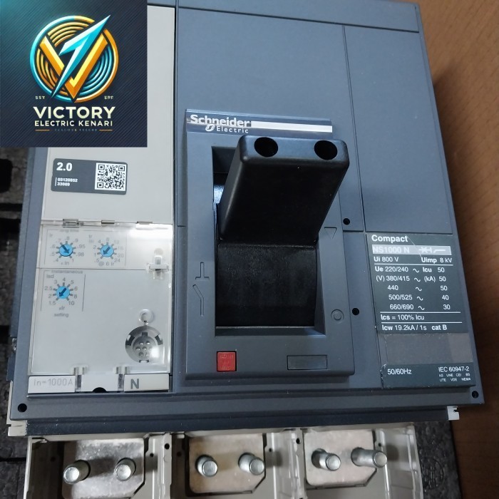 Jual Schneider MCCB NS1000N NS1000N 1000A 3P MOTOR MOTORIZED MIC 2.0 33472E | Shopee Indonesia